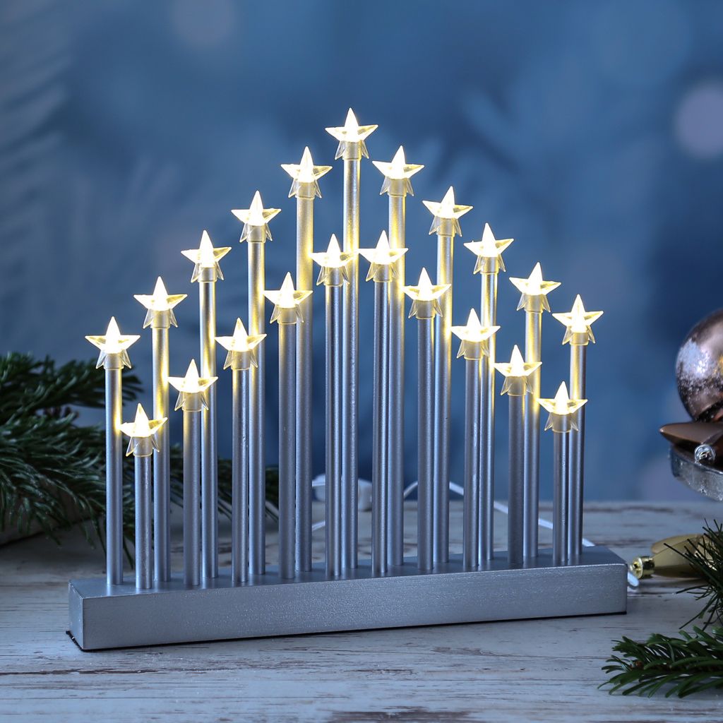 LED Fensterleuchter STERNE - 21 warmweiße LED | Kaufland.de