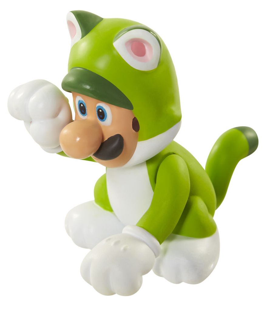 Nintendo Super Mario Figur Cat Luigi, 6,5 cm | Kaufland.de