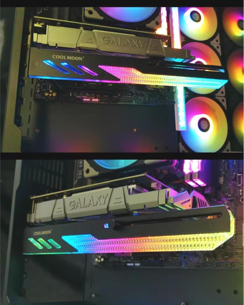 COOLMOON A-RGB GPU-Halterung Grafikkarte | Kaufland.de