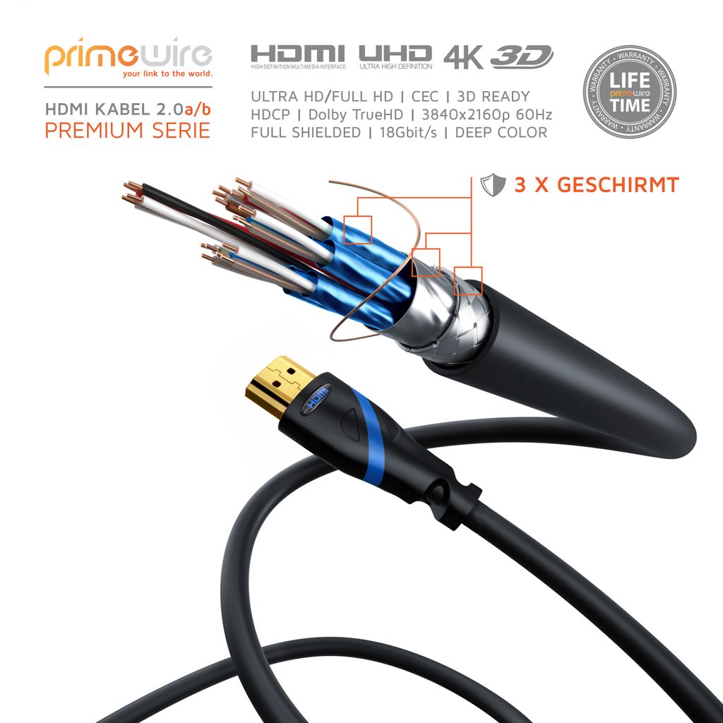 Primewire 8k HDMI-Kabel 2.1, Ultra HD | Kaufland.de