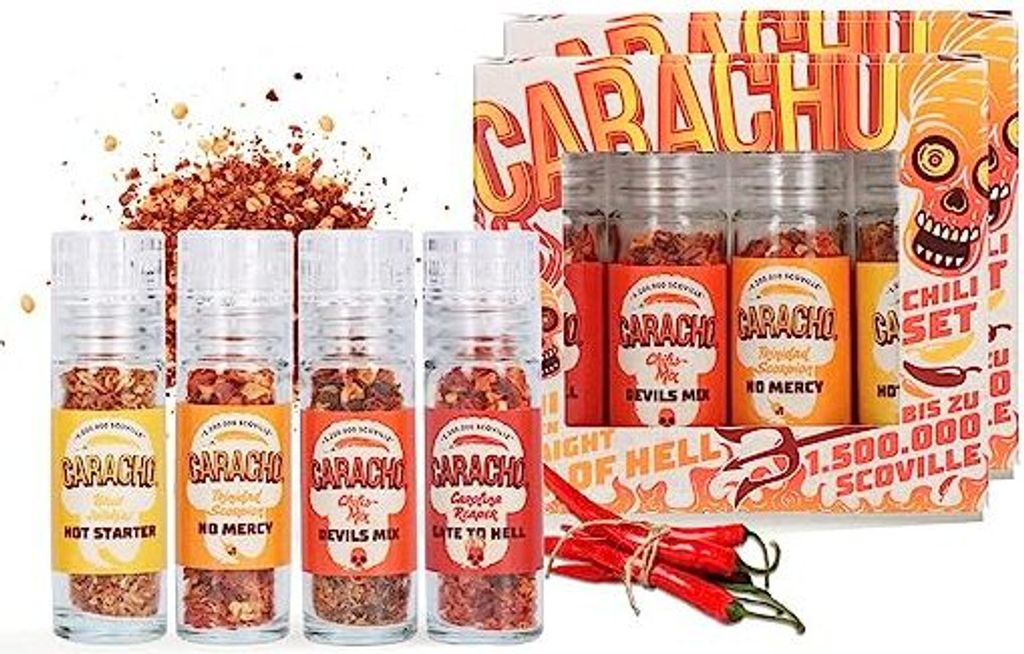 CARACHO Chili Mühlen Set Superhot Extrem | Kaufland.de