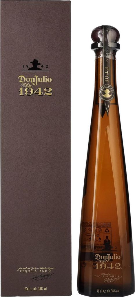 Don Julio 1942 Tequila Añejo 100% Agave 38% Vol. 0,7l en