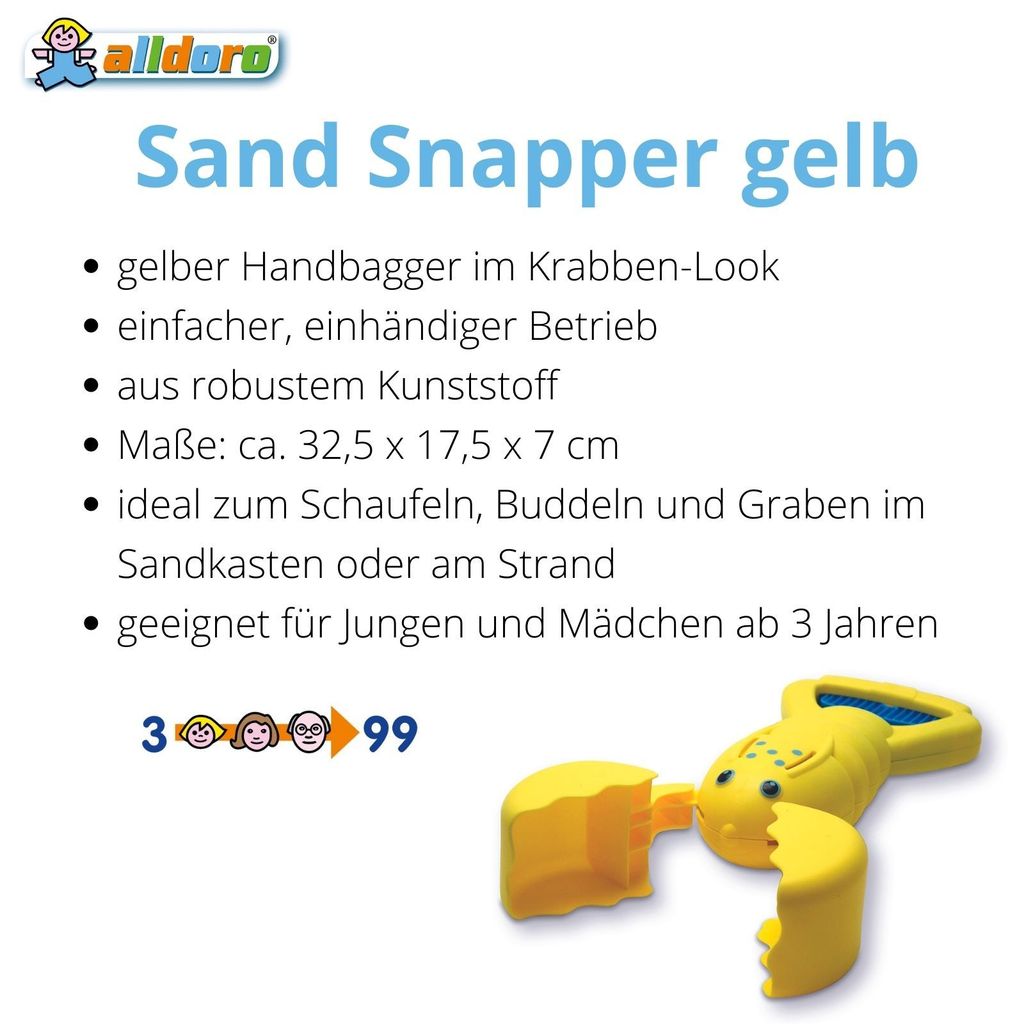 alldoro 63034 - Sand Snapper | gelber | Kaufland.de