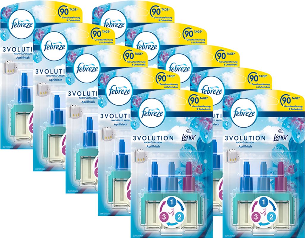 10 Stück Febreze 3Volution Lenor Aprilfrisch | Kaufland.de