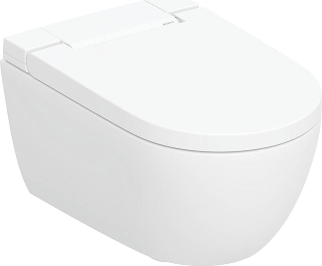 Geberit Dusch-WC Set Aquaclean Alba, weiß glänzend,