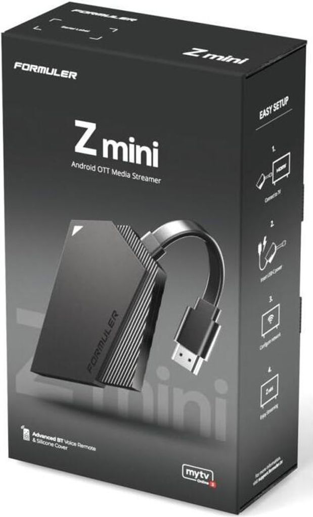 Formuler Z mini 4K Android 12 IPTV/OTT HDMI stick s BT1
