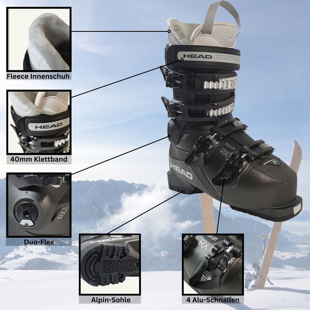 Head Edge Lyt Rx W Hv Anth. / Black - - 26,5 | Kaufland.sk