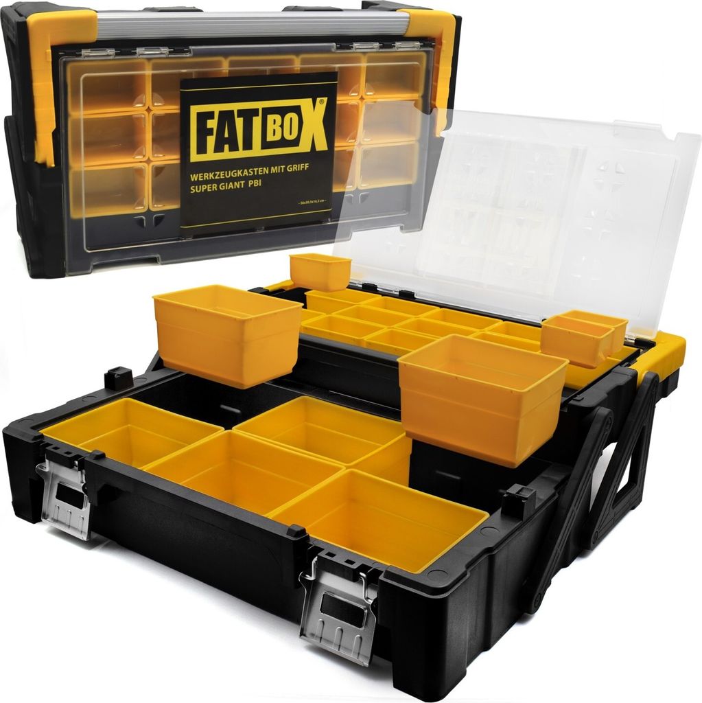 Fatbox Werkzeugkasten mit Griff Super GIANT | Kaufland.de