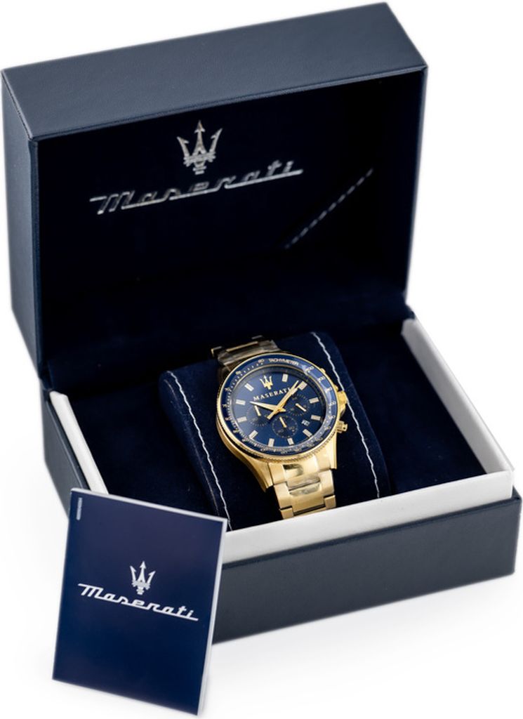 Maserati Sfida 44 Mm R8873640008 Uhr Golden | Kaufland.de