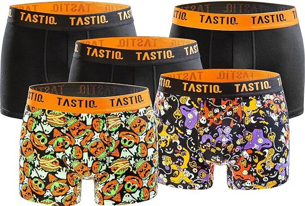 Boxerky Tastic Halloween 5-Pack Giftbox, M | Kaufland.cz