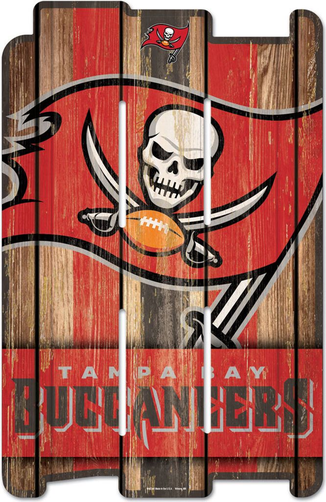 NFL Tampa Bay Buccaneers Fence Plank Wood | Kaufland.de