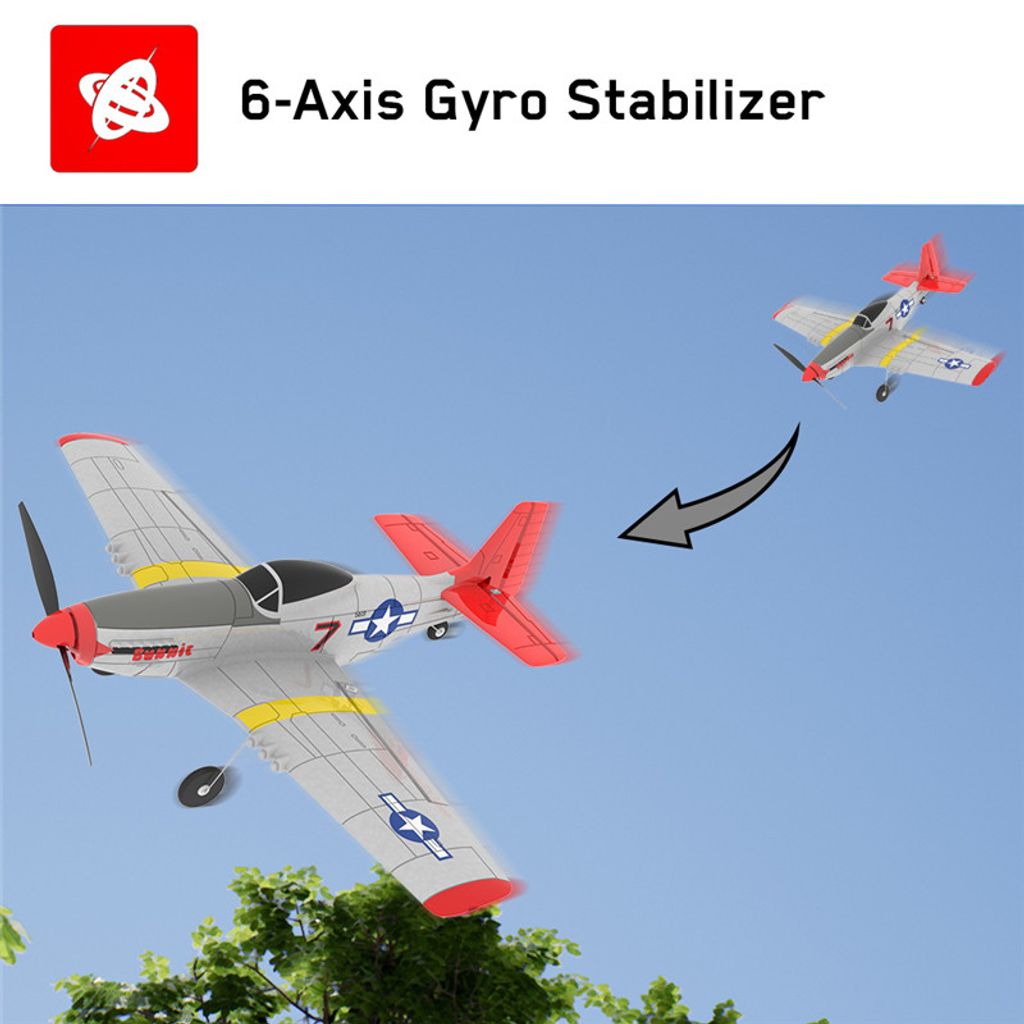 Eachine Mini Mustang P-51D EPP 400 mm rozpětí | Kaufland.cz