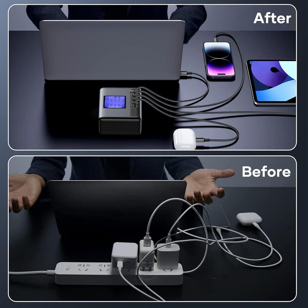 USB Ladegerät, 60W 8 Ports USB Ladestation | Kaufland.de