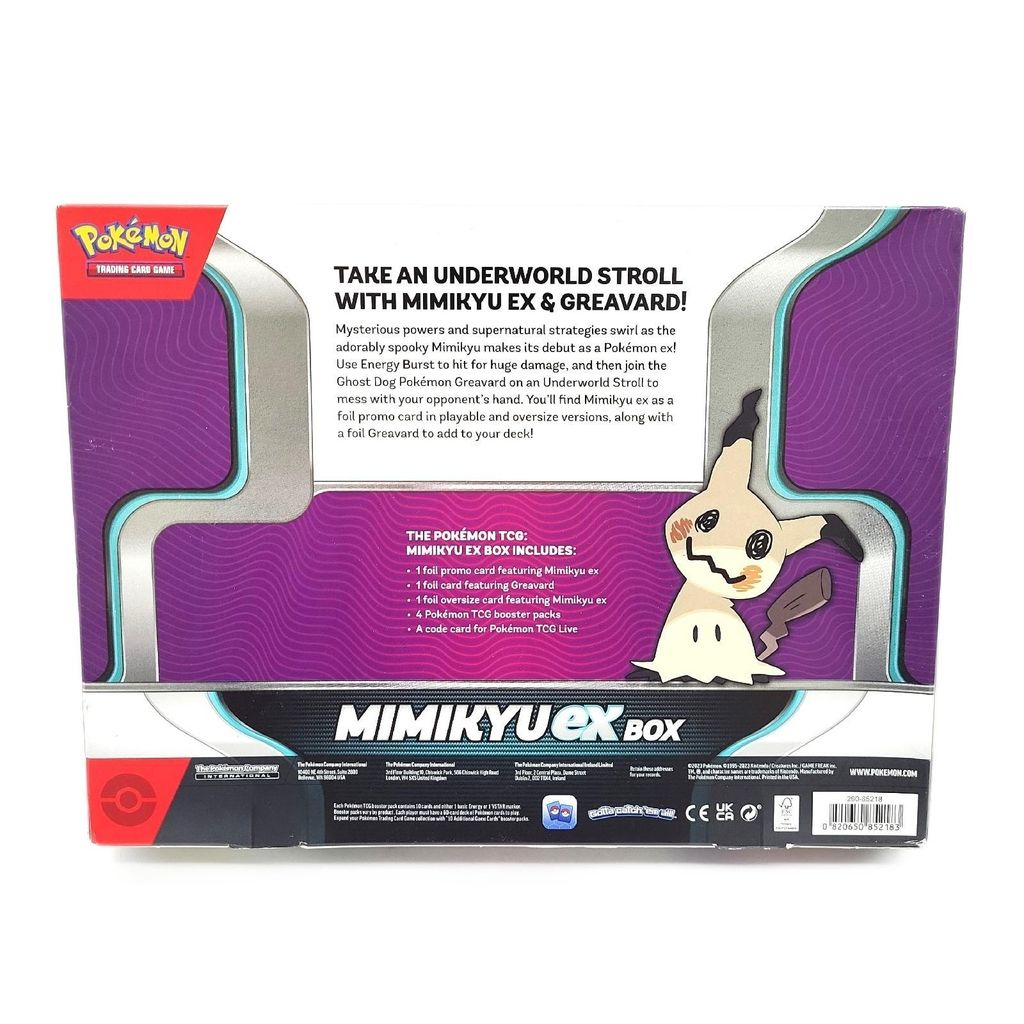 Pokémon TCG: Mimikyu ex box | Kaufland.cz