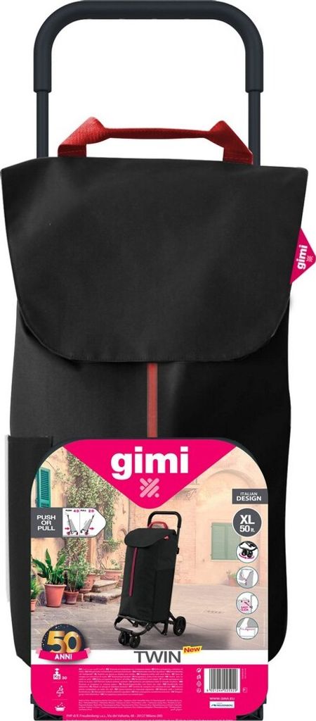 Warenkorb Gimi Twin Urban Schwarz 50 L (39 x | Kaufland.de