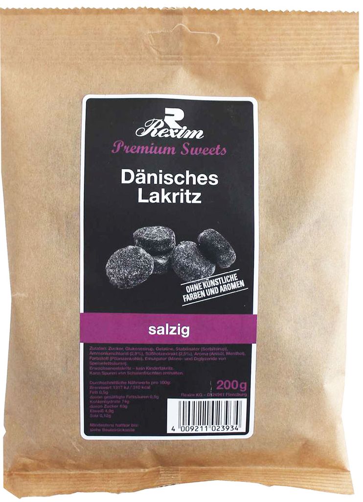Rexim Premium Sweets Dänisches Lakritz salzig | Kaufland.de