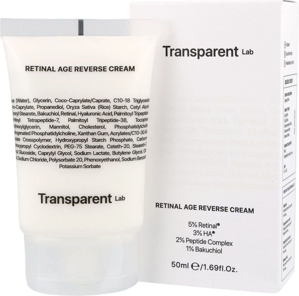 Transparent Lab - Retinal Age Reverse Cream, | Kaufland.de