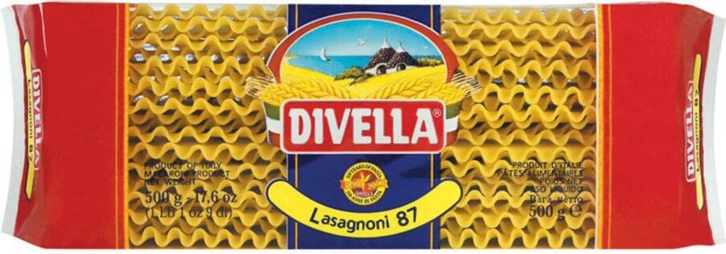 Lasagnoni cestoviny 87 500g - Divella | Kaufland.sk