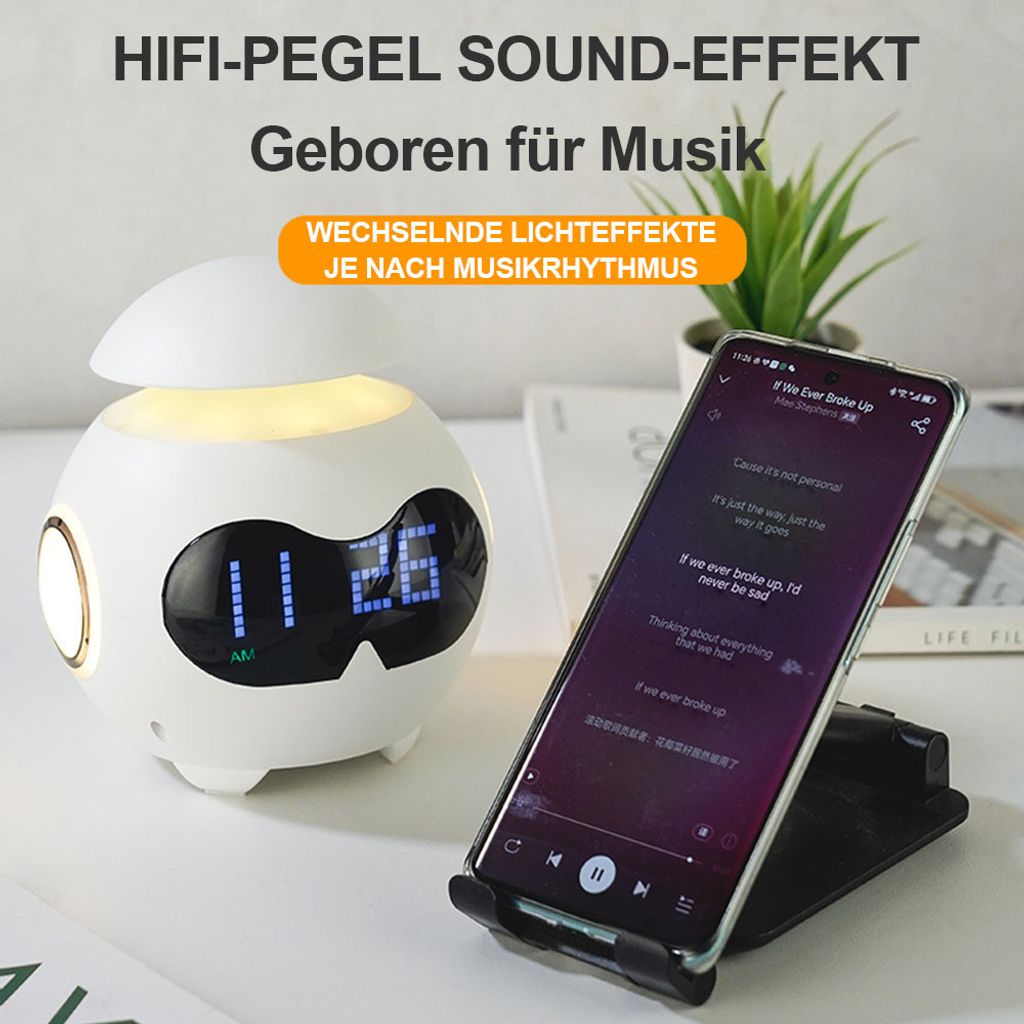 Digital Wecker mit Bluetooth Lautsprecher, | Kaufland.de