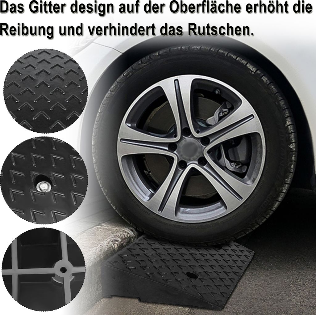 LZQ 2 x obrubníková rampa 47 x 31 x 10,5 cm | Kaufland.sk