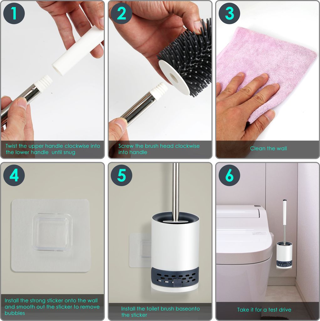 VINGO WC kefa, WC kefa s rýchloschnúcou | Kaufland.sk