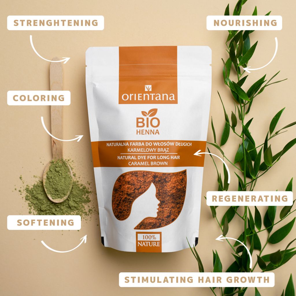 ORIENTANA BIO Henna - přírodní bylinná barva | Kaufland.cz