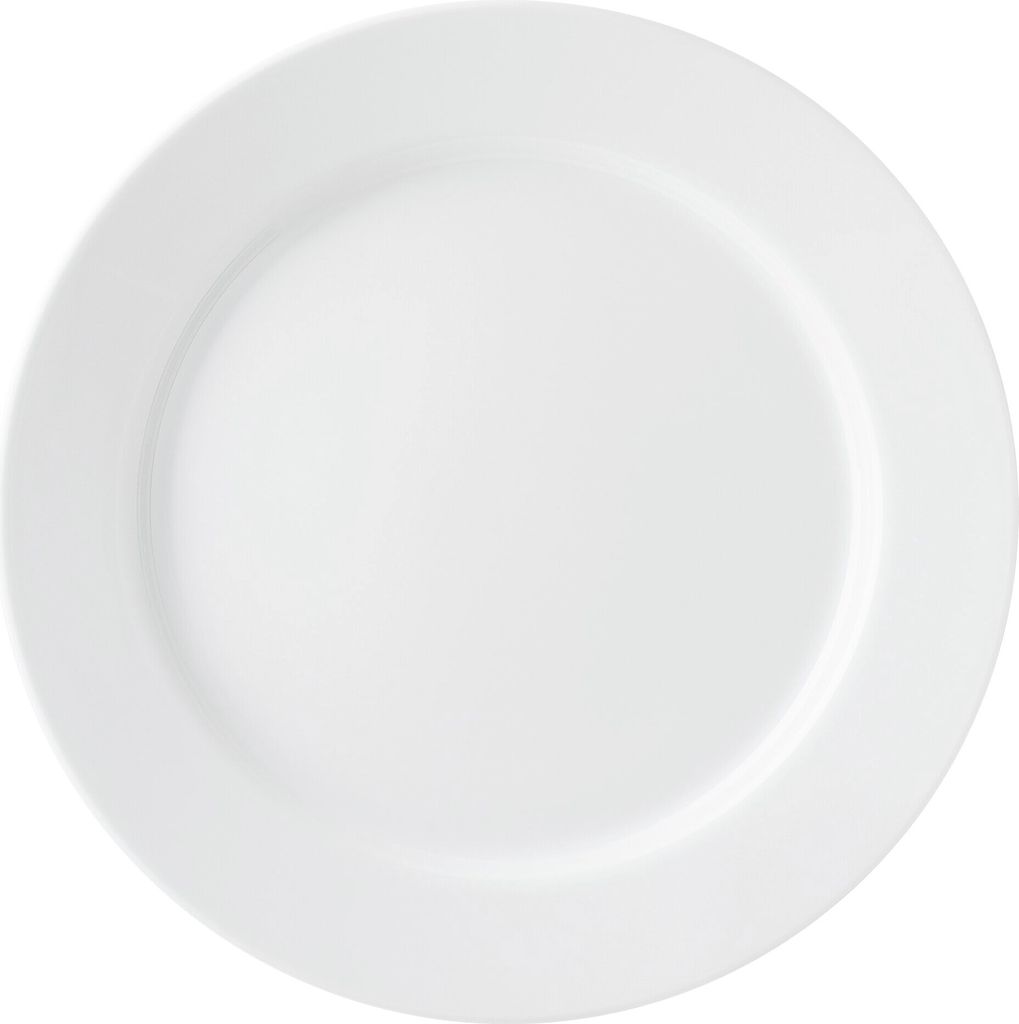 Thomas Teller flach 28 cm Cucina Bianca Porzellan Weiß