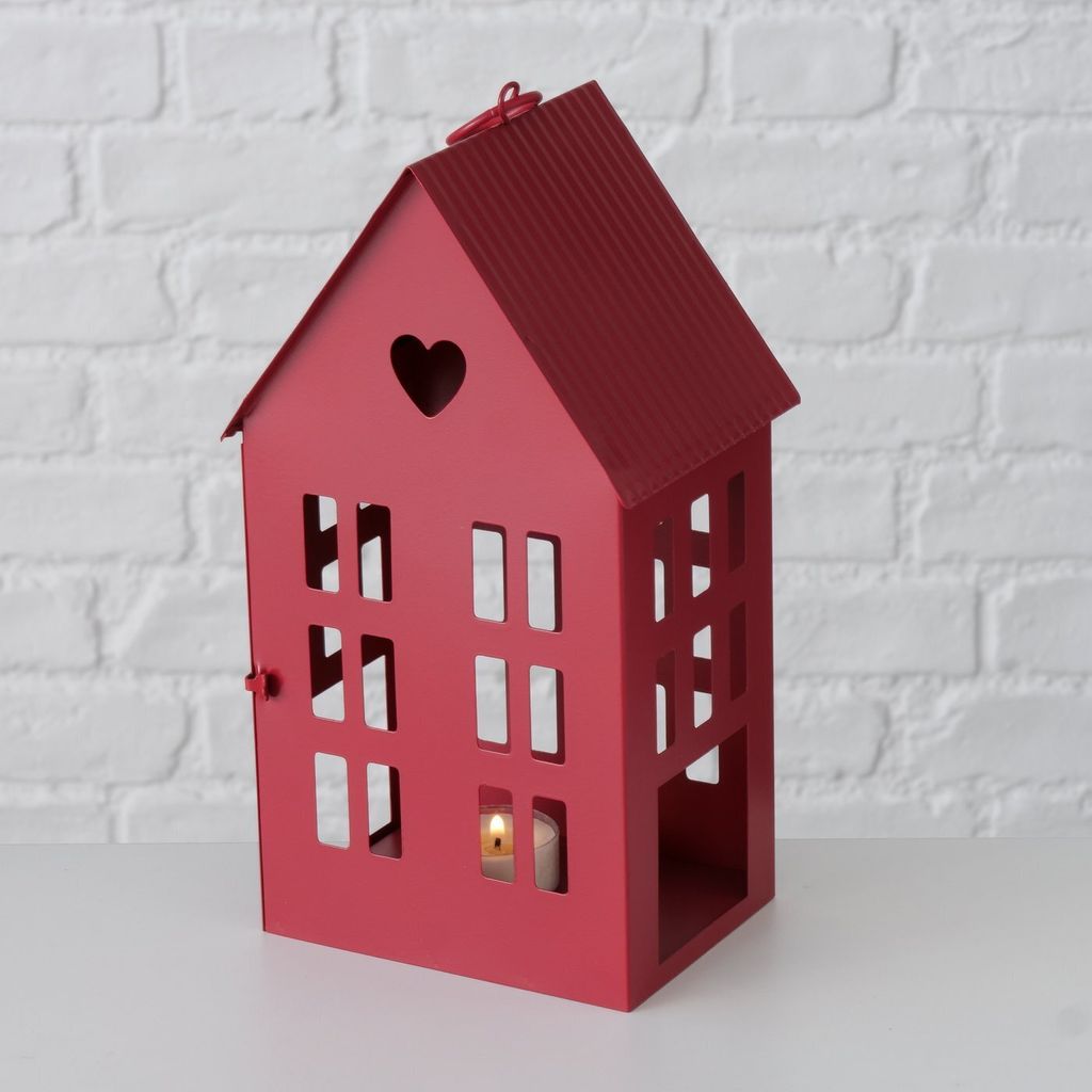 Laterne aus Metall in Form eines Hauses, | Kaufland.de