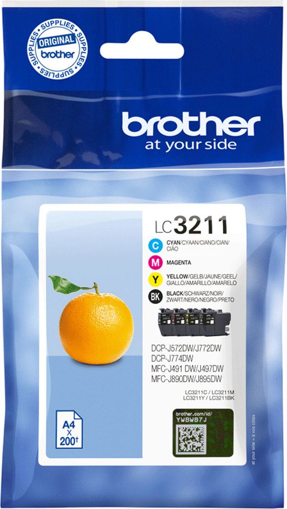 Patrone Brother LC-3211VALDR DCP-J772/4DW, | Kaufland.sk