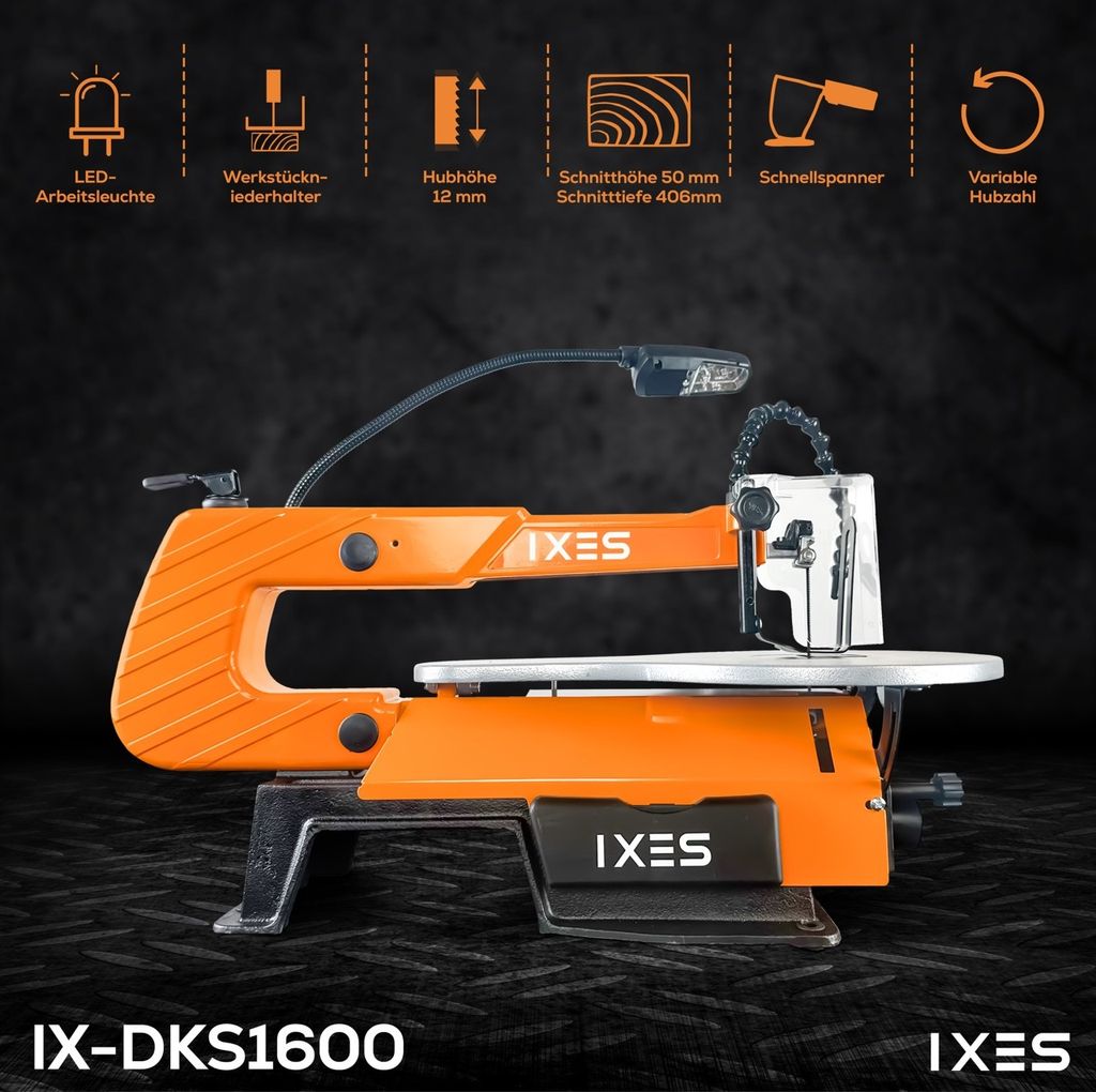 IXES Dekupiersäge IX-DKS1600 Modellbausäge | | Kaufland.de