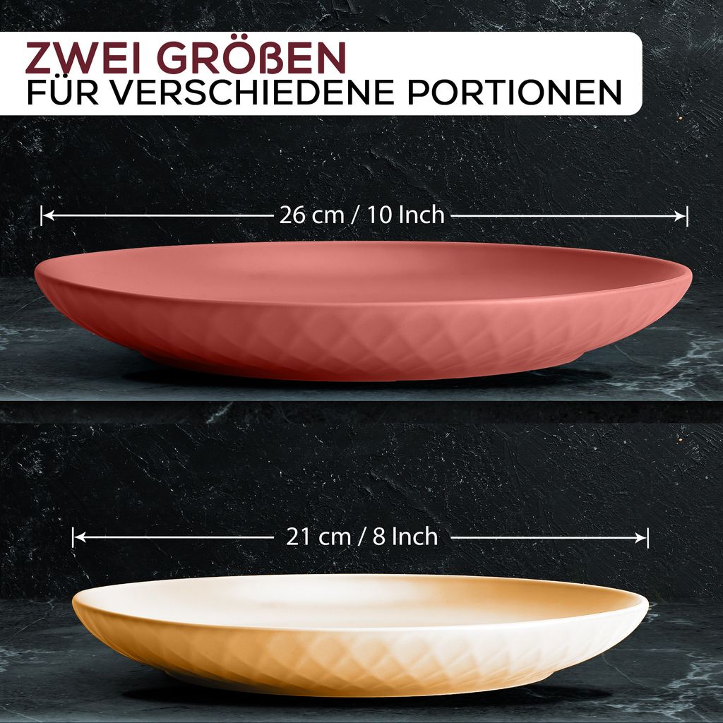 MIAMIO - 6er Teller Set Palmanova Kollektion | Kaufland.de