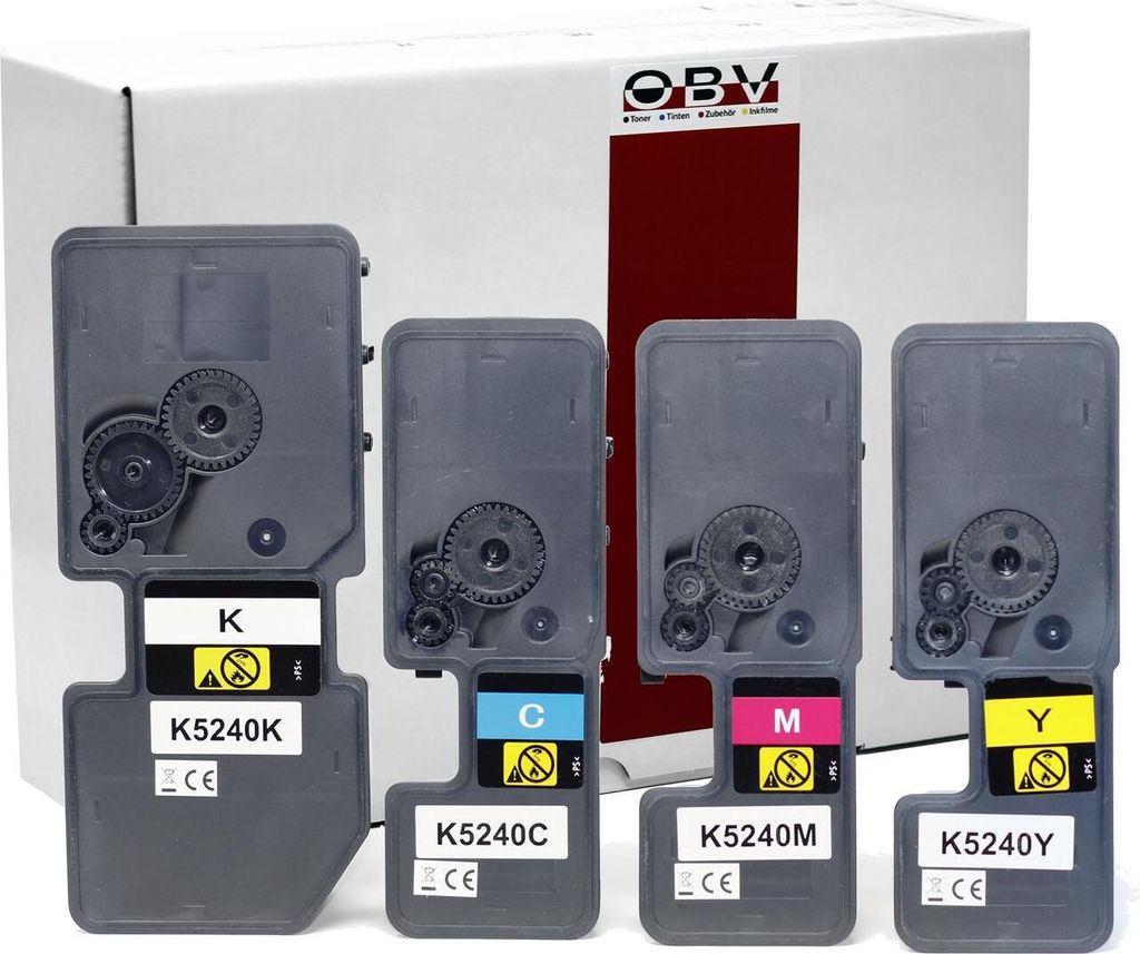 OBV 4x Kompatibel TK-5240 Toner passend für Kyocera ECOSYS
