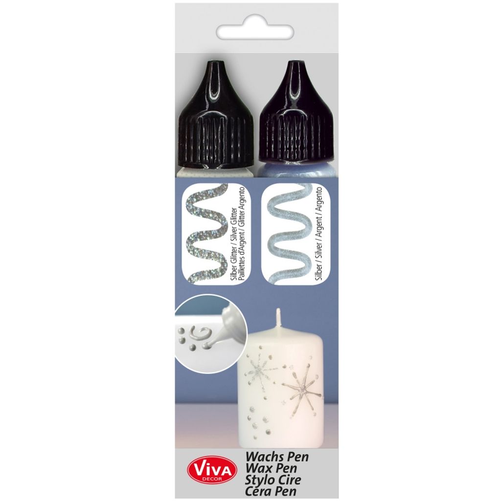 ViVA DECOR Candle Wachs Pen 28 ml 2er Set | Kaufland.de