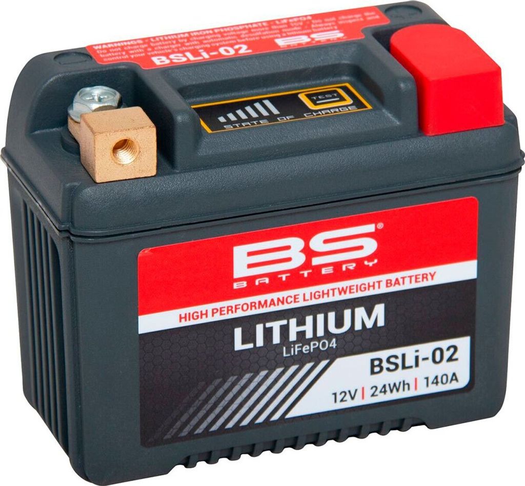 BS BATTERY Lithium-Ionen-Batterie - BSLI-02