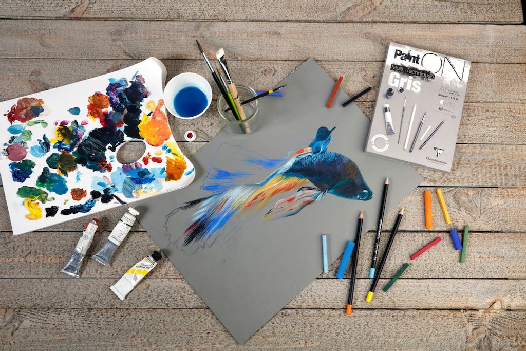 Zeichenpapierblock Multitechnik Paint'ON fein | Kaufland.de