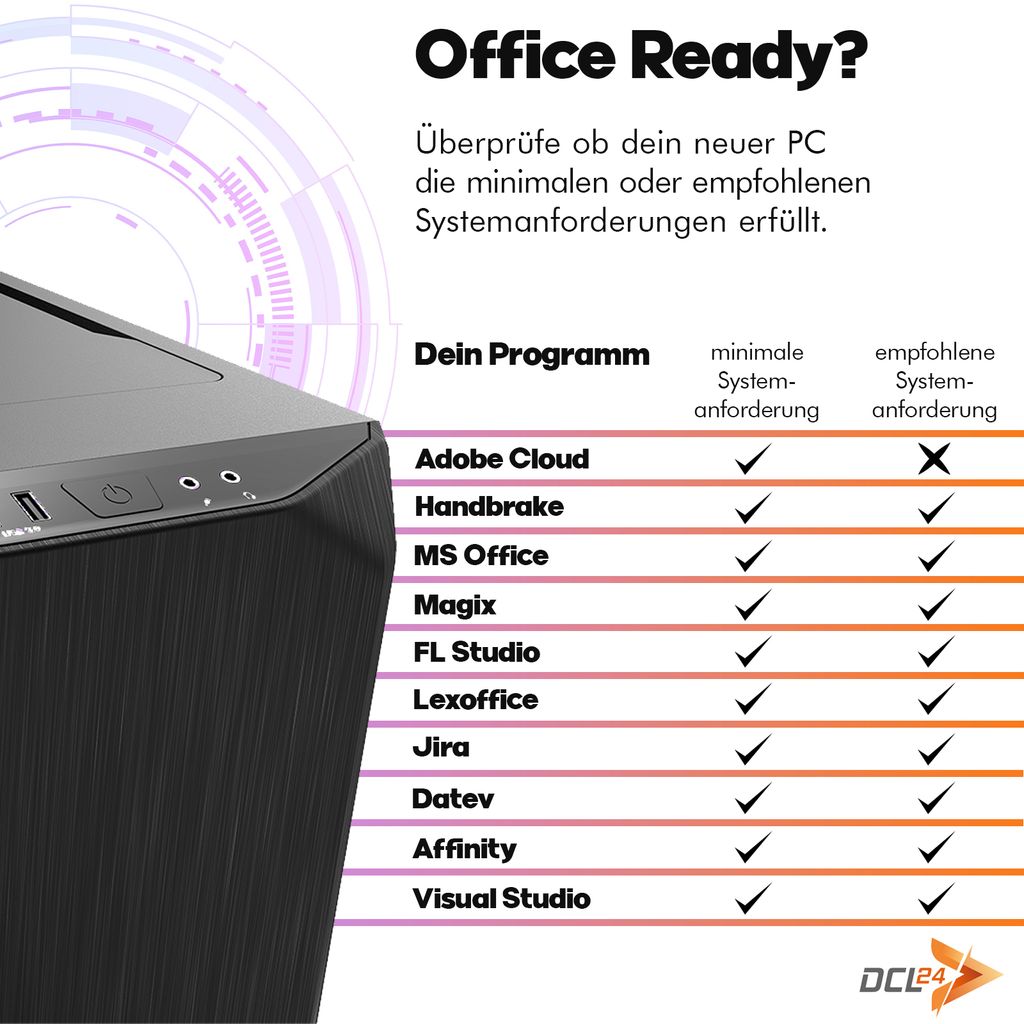 dcl24 AMD Workstation PC Ryzen 9 7900X, | Kaufland.de