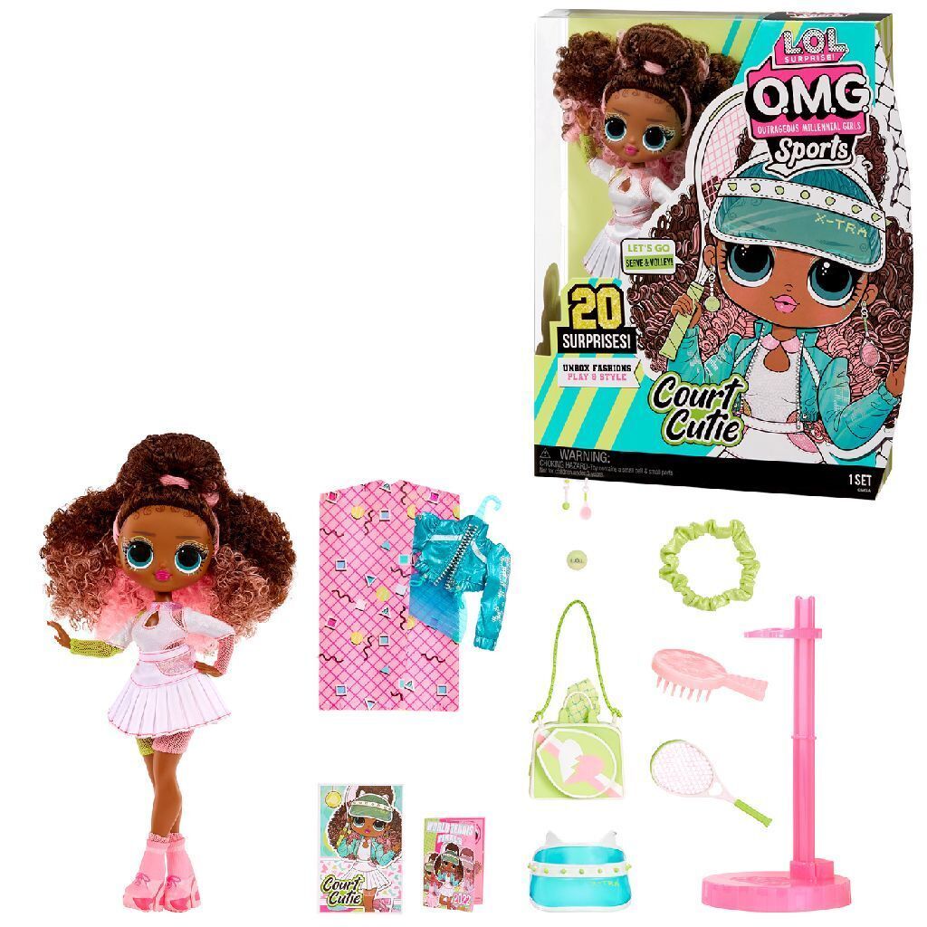 LOL Surprise OMG Sports Doll Court Cutie