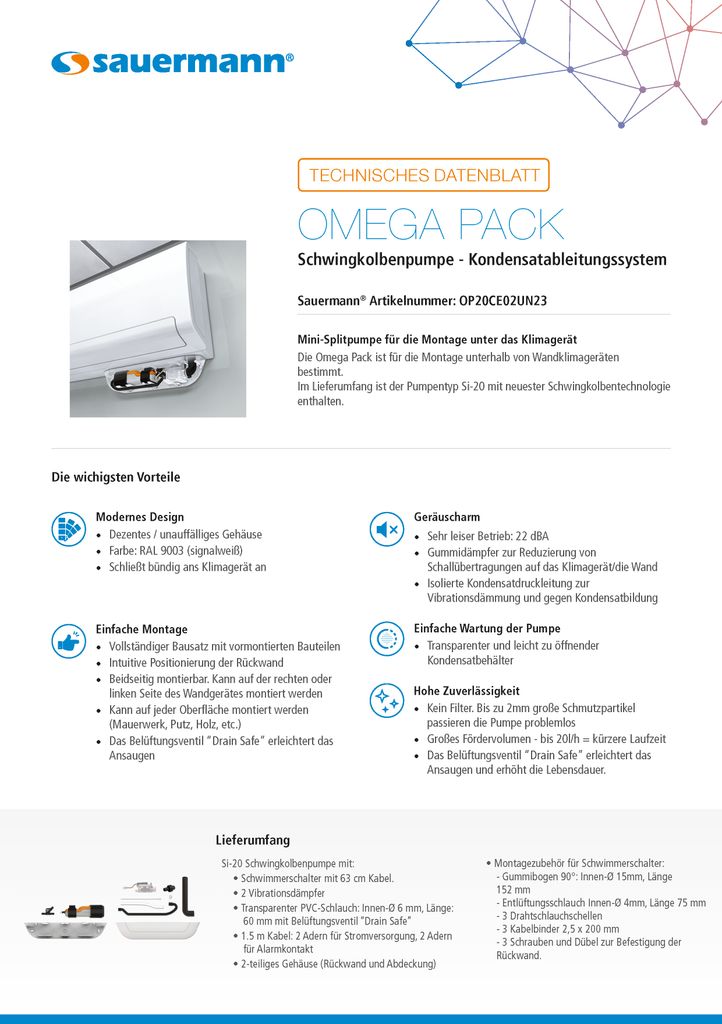 Sauermann Omega Pack White | Kaufland.de