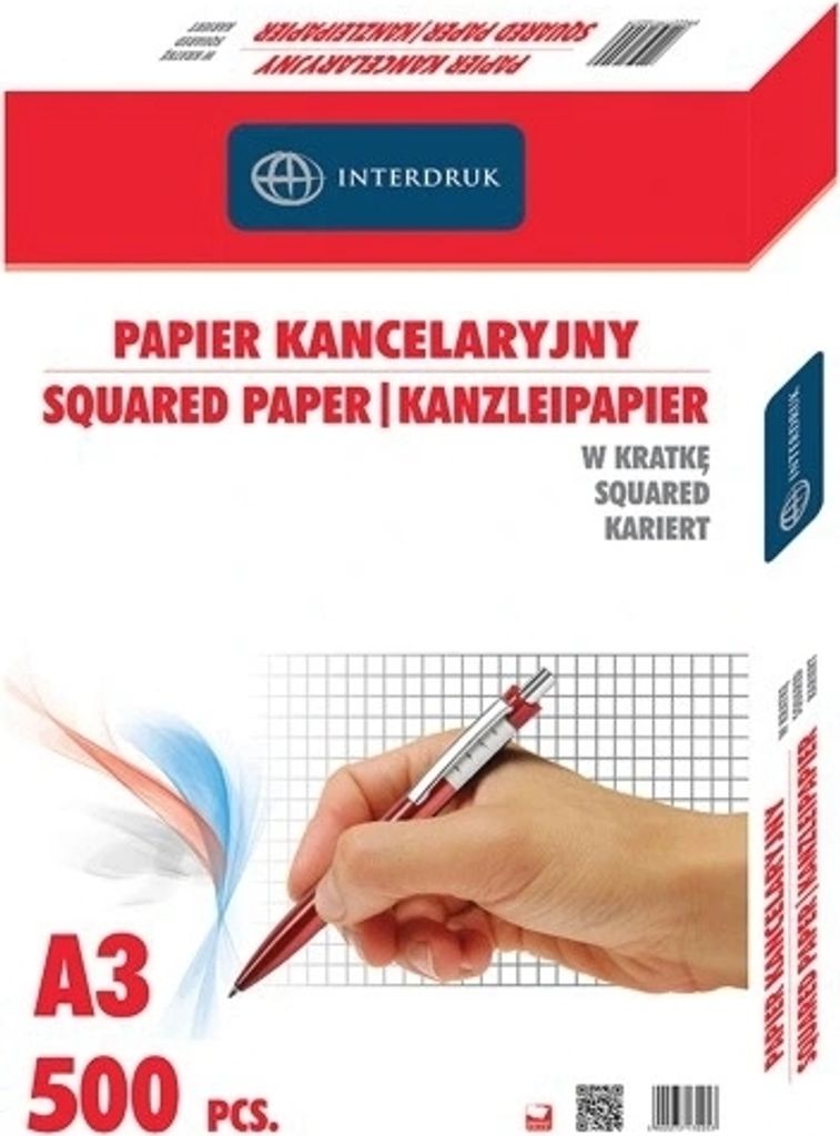 Kancelářský papír formátu A3, 500 listů Dopisní papír