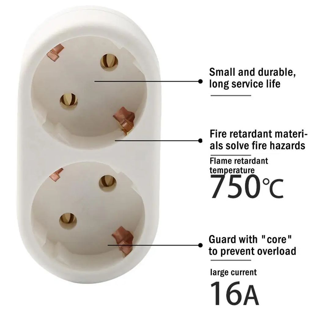 2x Mehrfachstecker Mehrfachsteckdose,2-fach | Kaufland.de