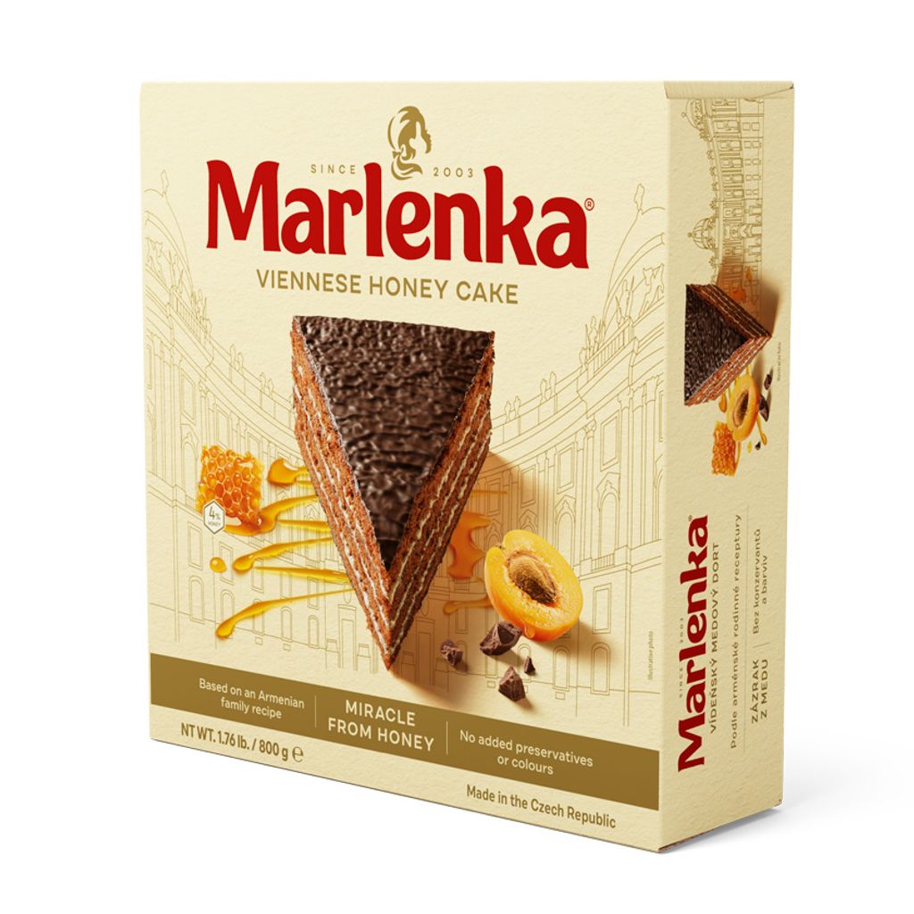 Viedenská medová torta MARLENKA® 800 g Torty | Kaufland.sk