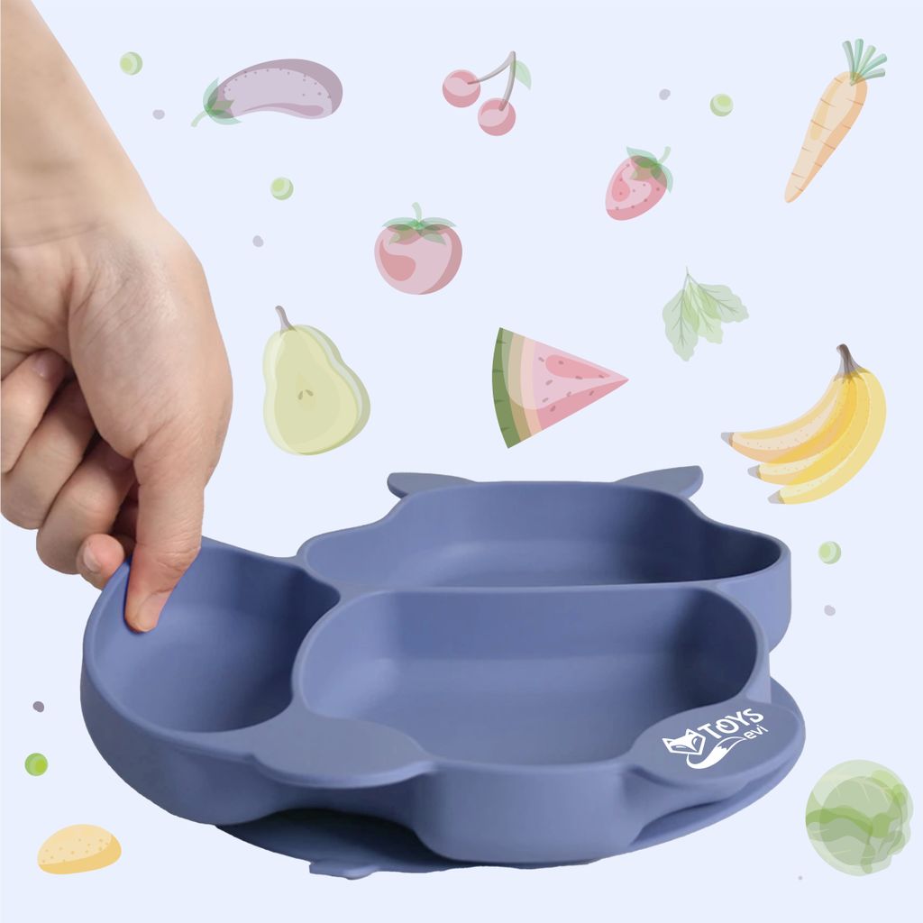 Silikonová deska s přísavkou na BLW pro děti | Kaufland.cz