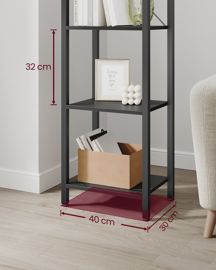 VASAGLE police, regál na knihy, stojící | Kaufland.cz