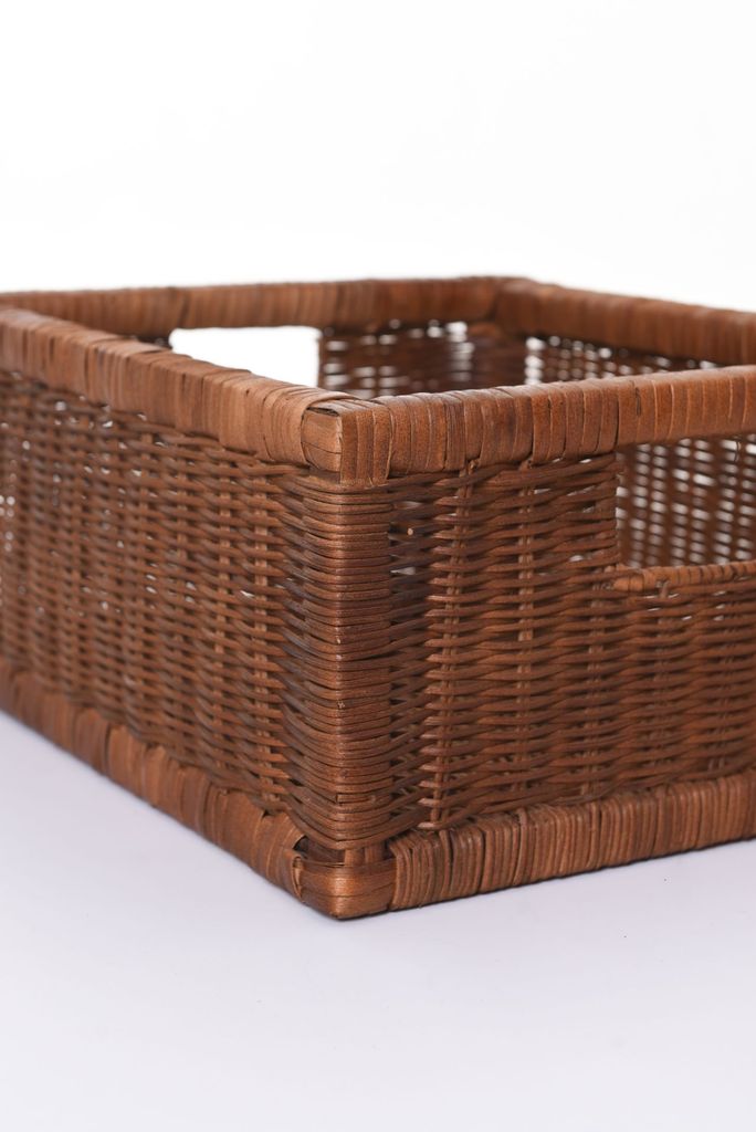 VIVANNO Regalkorb Rattan ATTRAKTIV, Natur | Kaufland.de