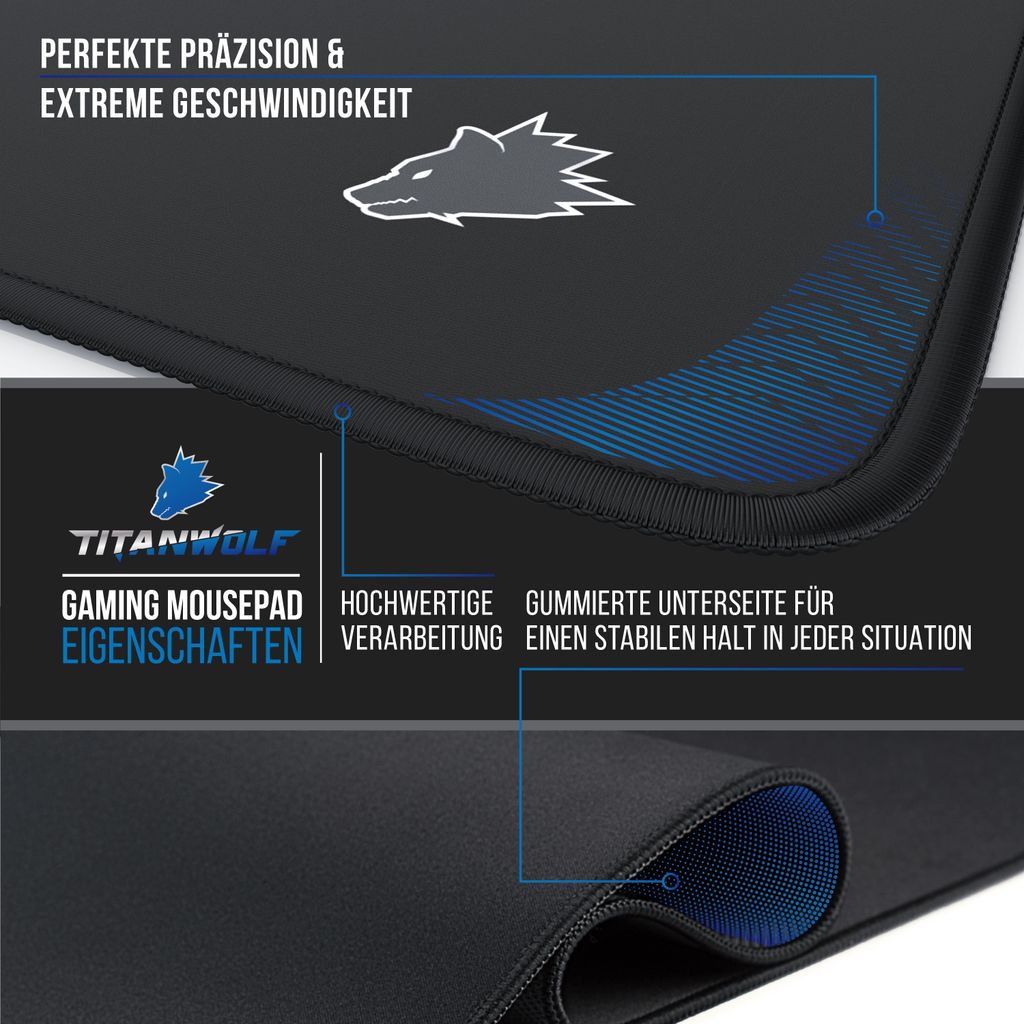 Titanwolf Gaming Mauspad, Speed Gaming | Kaufland.de