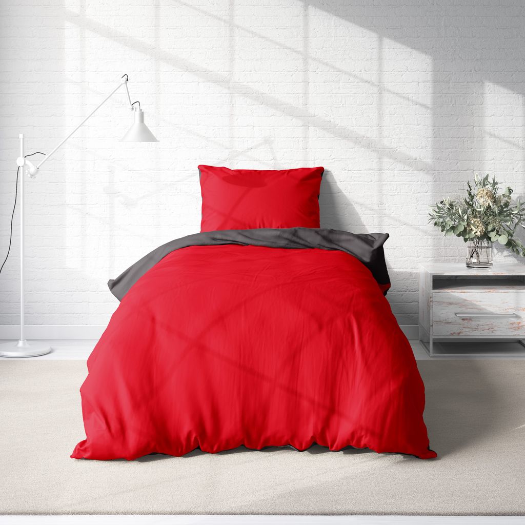 Bettwasche 135x200 Rot