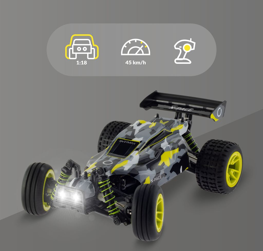 RC auto s pohonem všech kol OVERMAX X-Pace | Kaufland.cz