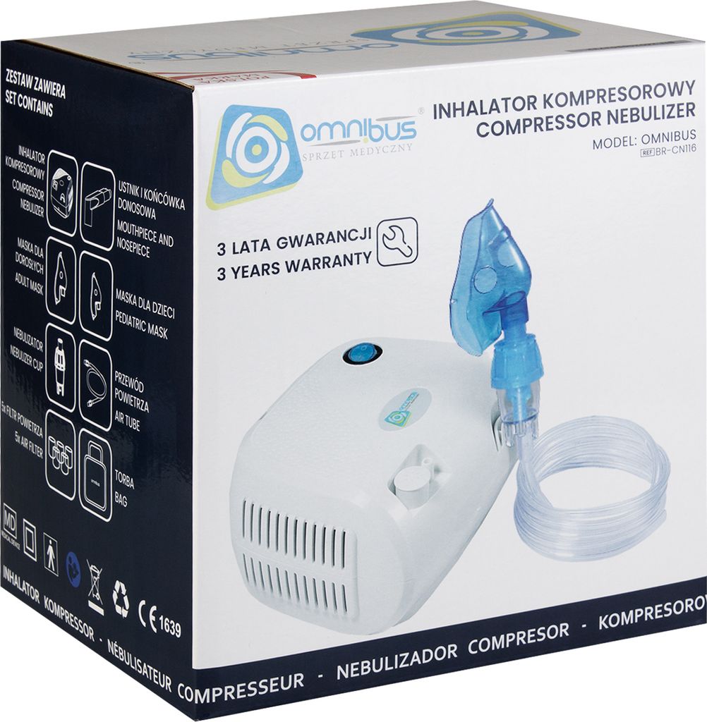 Omnibus-Kompressor-Inhalator BR-CN116 weiß + | Kaufland.de