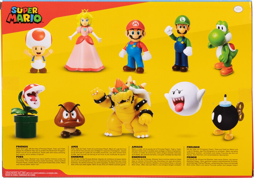 SUPER MARIO Nintendo Figuren 10er Set Freunde | Kaufland.de
