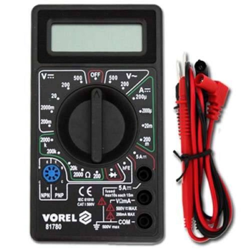 Multimetr VOREL 81780 Jiné nářadí | Kaufland.cz